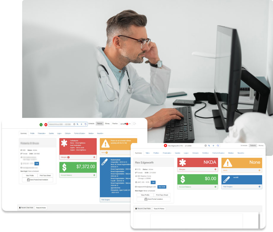 Dermatology EMR Software - 4th Dimension EMR